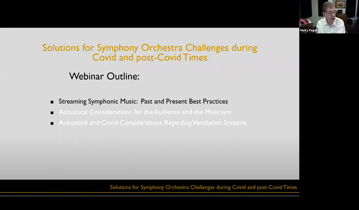 Conference 2021: Technology Challenges and Solutions Facing Orchestras ...