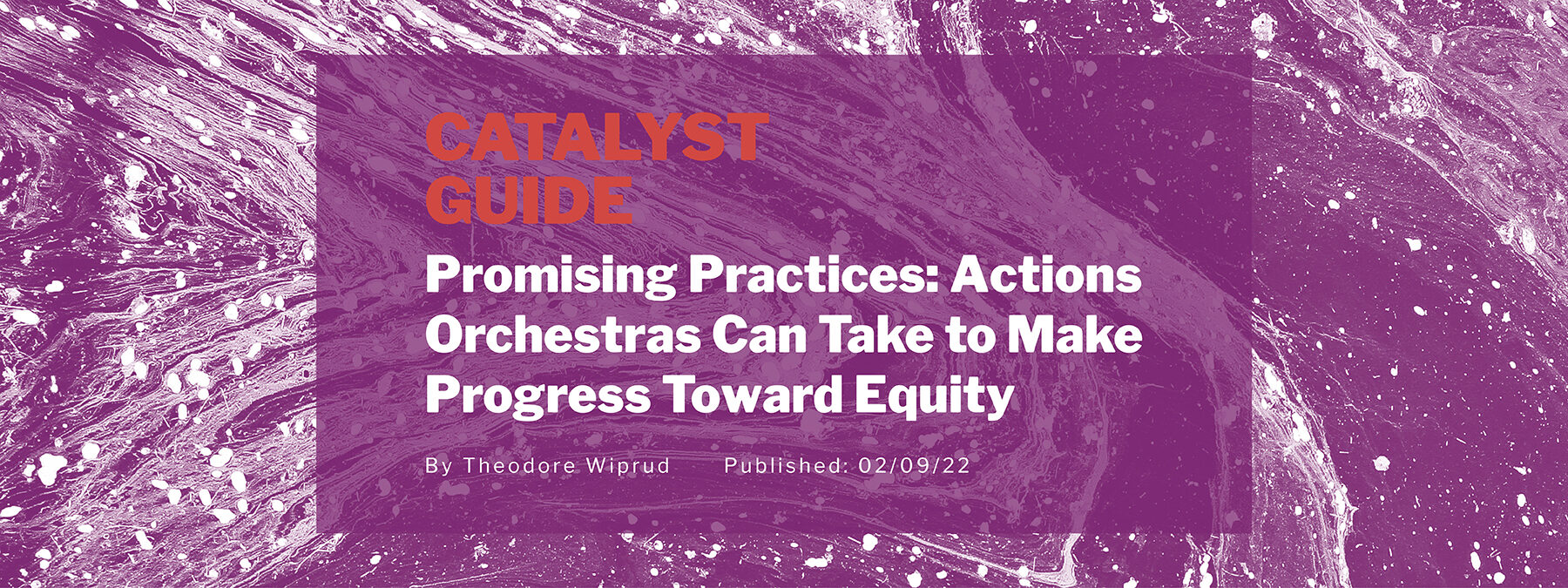 Promising Practices: Actions Orchestras Can Take to Make Progress ...